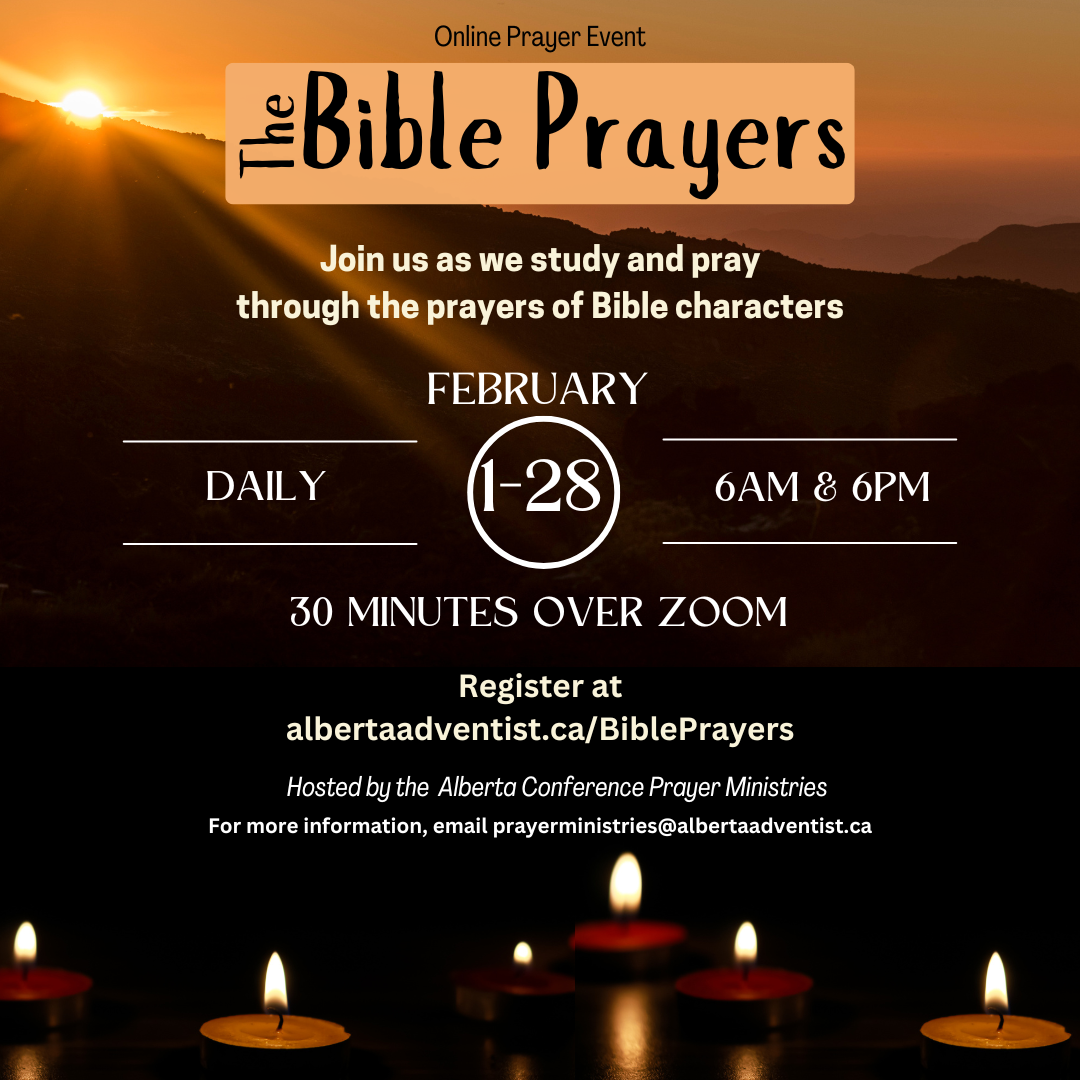 The Bible Prayers – Alberta Conference Lacombe AB