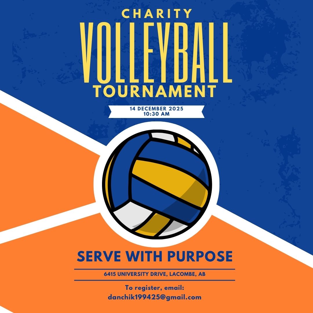 Charity Volleyball Tournament “Serve with Purpose” – Alberta Conference ...