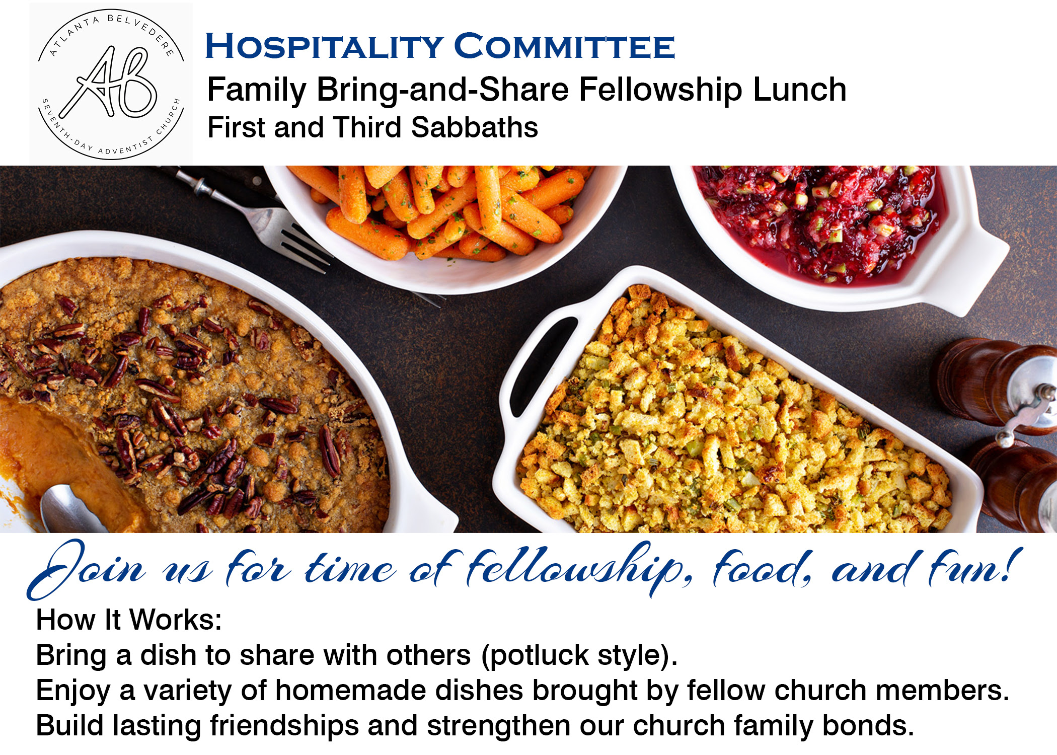 Hospitality Committee – Atlanta Belvedere SDA Church