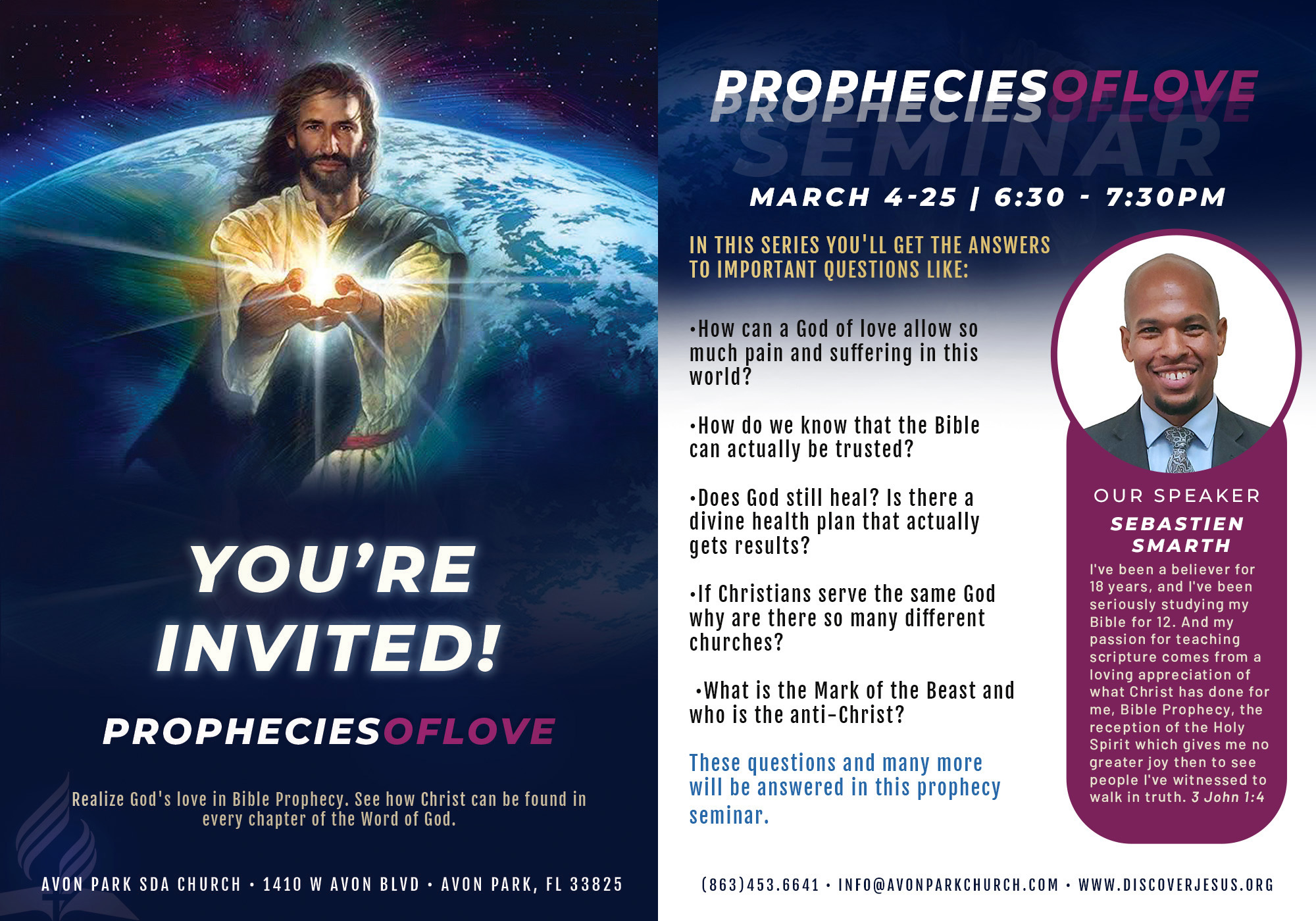 Prophecies of Love – Avon Park Seventh-day Adventist Church