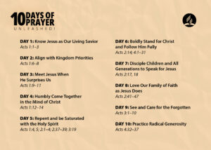 10 Days of Prayer: Unleashed – Ethan Temple SDA Church