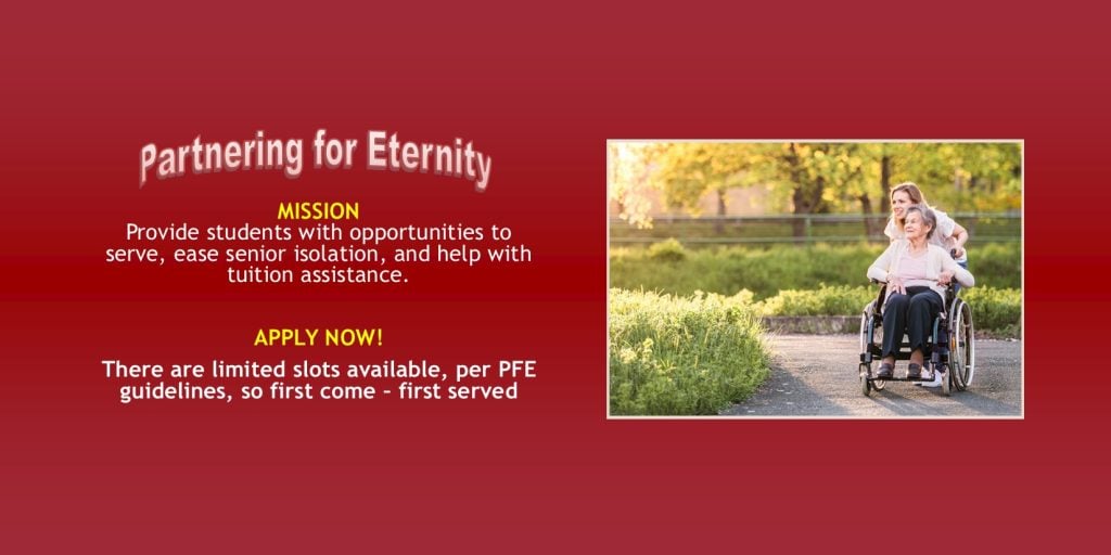 Partnering for Eternity Scholarship – Peterson Warren Academy
