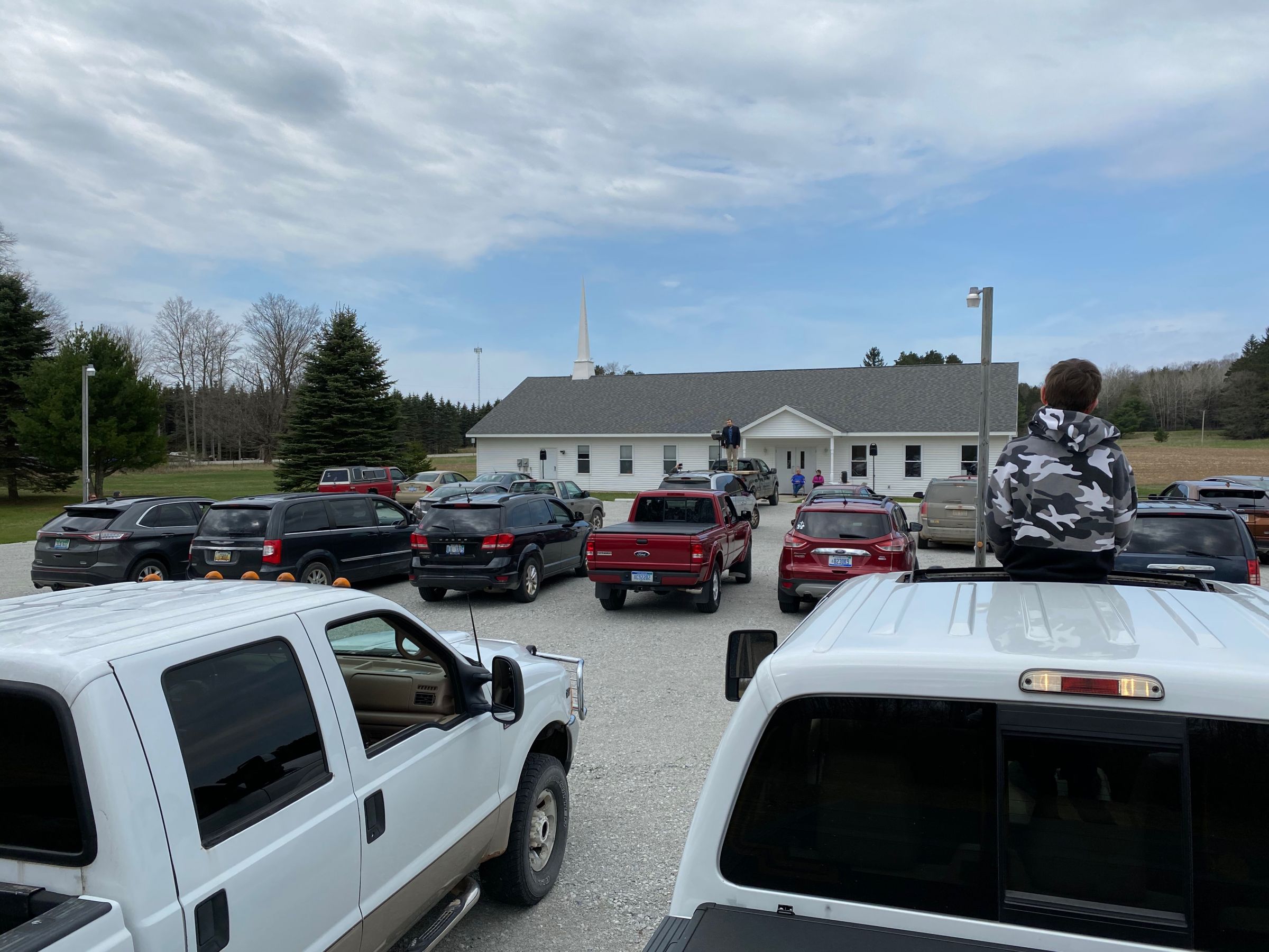 Drive-In Church Service – Michigan Conference