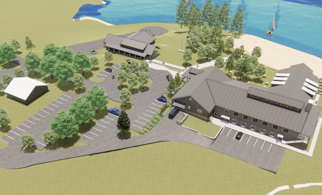 Birds-Eye View: Camp Au Sable Building Project – Michigan Conference