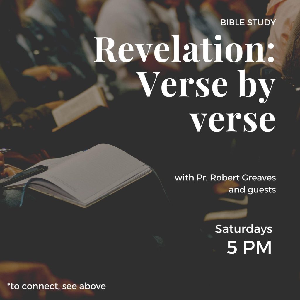 Revelation: Verse by Verse with Pr. Robert Greaves [Bible Study ...