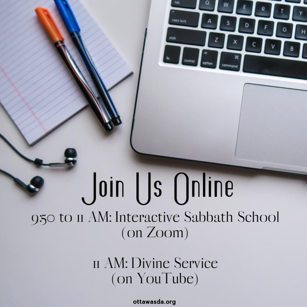 Join Us Online! – Ottawa Seventh-day Adventist Church