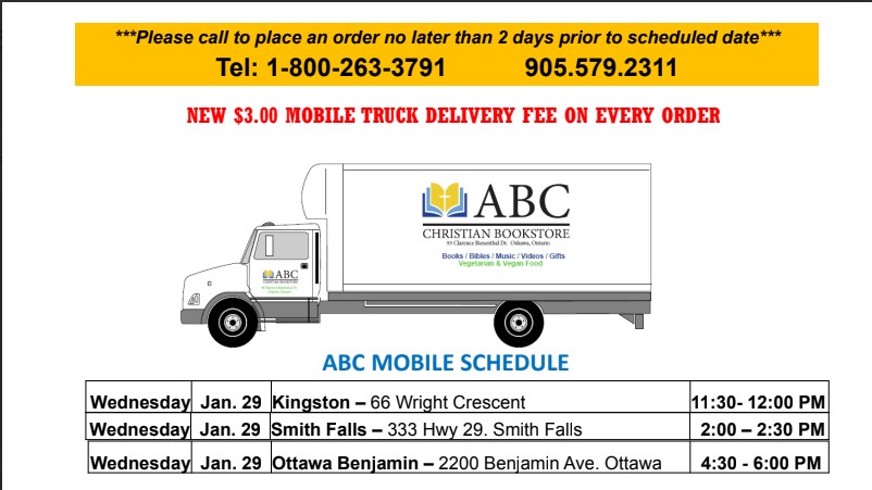 ABC Mobile Truck | January 29, 2025 – Ottawa Seventh-day Adventist Church