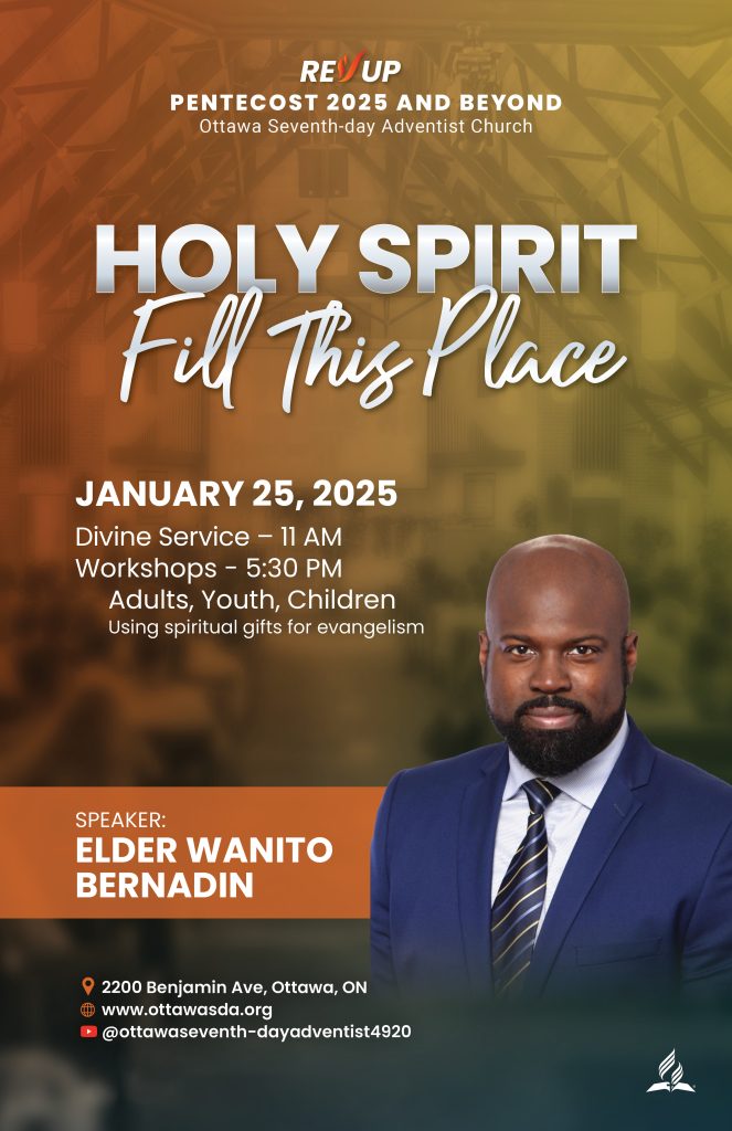 Join Us This Sabbath | January 25, 2025 – Ottawa Seventh-day Adventist ...