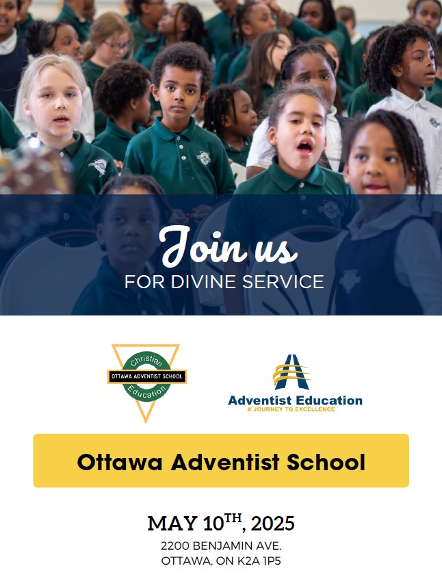 Join Us This Sabbath | May 10, 2025 – Ottawa Seventh-day Adventist Church