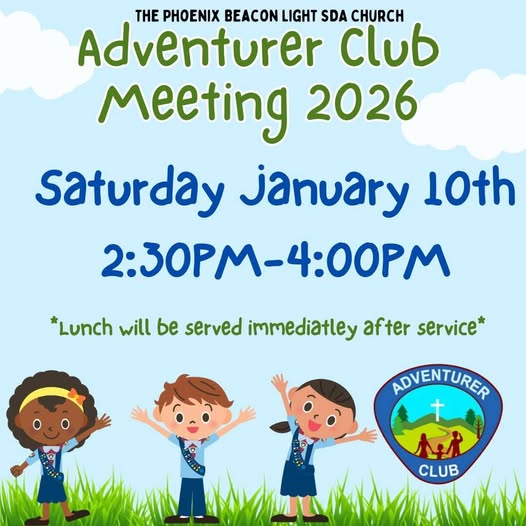 Adventurer Club Meeting – Phoenix Beacon Light SDA Church