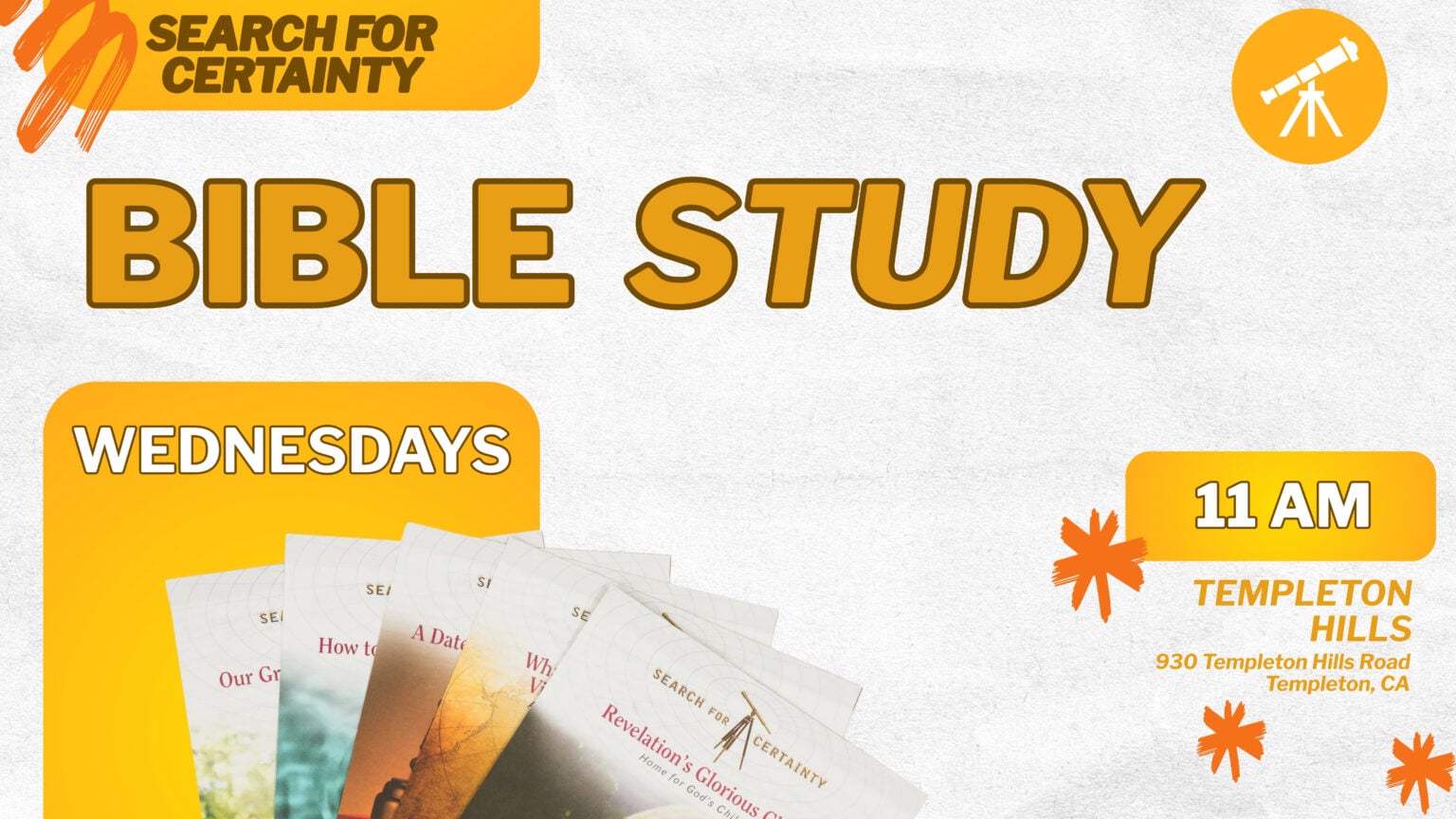 Events from May 21 – June 4 – Templeton Hills SDA Church