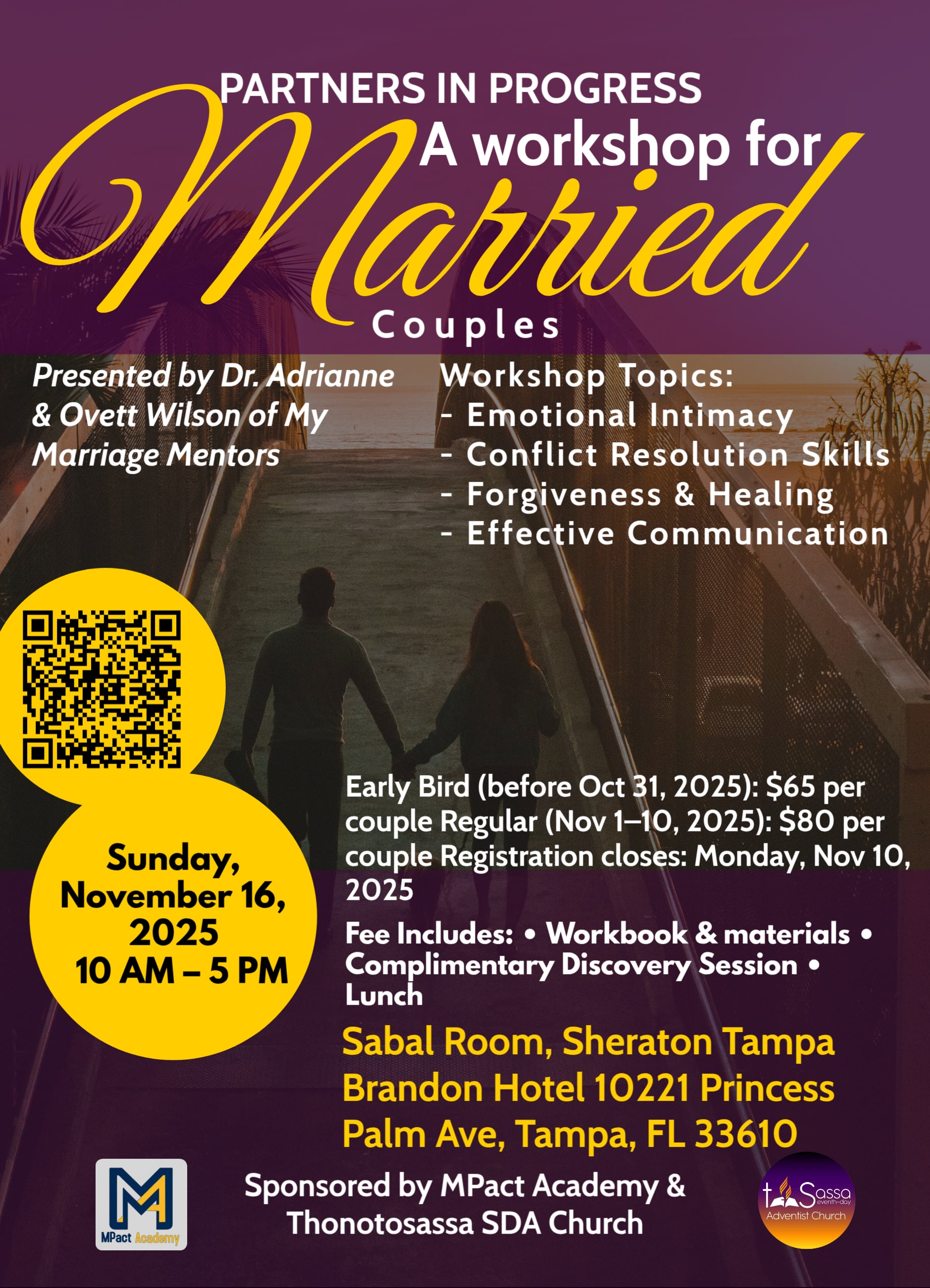 Partners in Progress Marriage Workshop – Thonotosassa SDA Church (Tsassa)