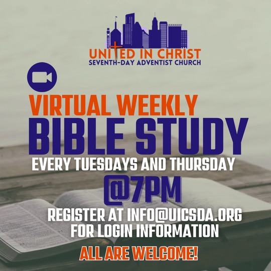 Bible Study – United in Christ Seventh-day Adventist Church